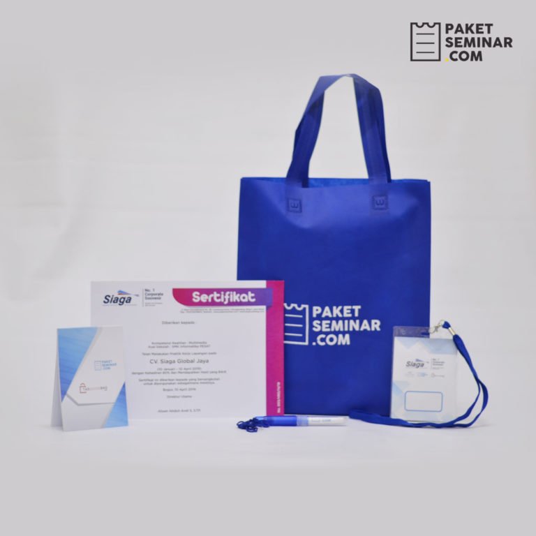 5 Keunggulan Goodie Bag Lipat Untuk Souvenir Seminar - Paketseminar.com